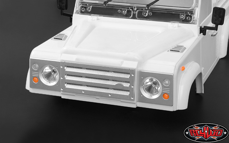 RC4WD S1654 D90/110 Aluminum Front Grille and Headlight Surround - SamiRC