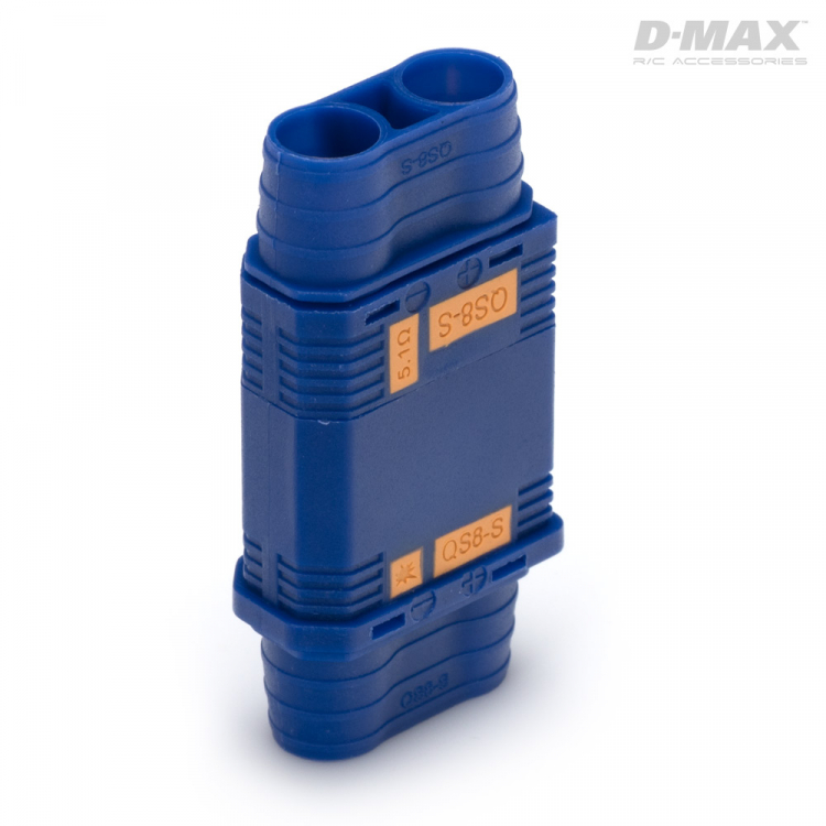 DynoMAX 9310 Connector QS8-S Anti-Spark (8mm) Pair - SamiRC